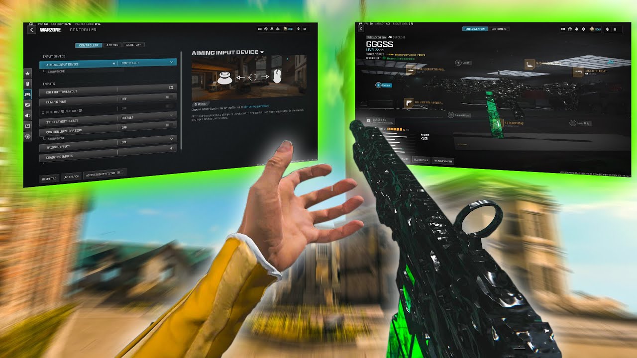 My Best MOVEMENT settings for controller on Rebirth👑 - YouTube