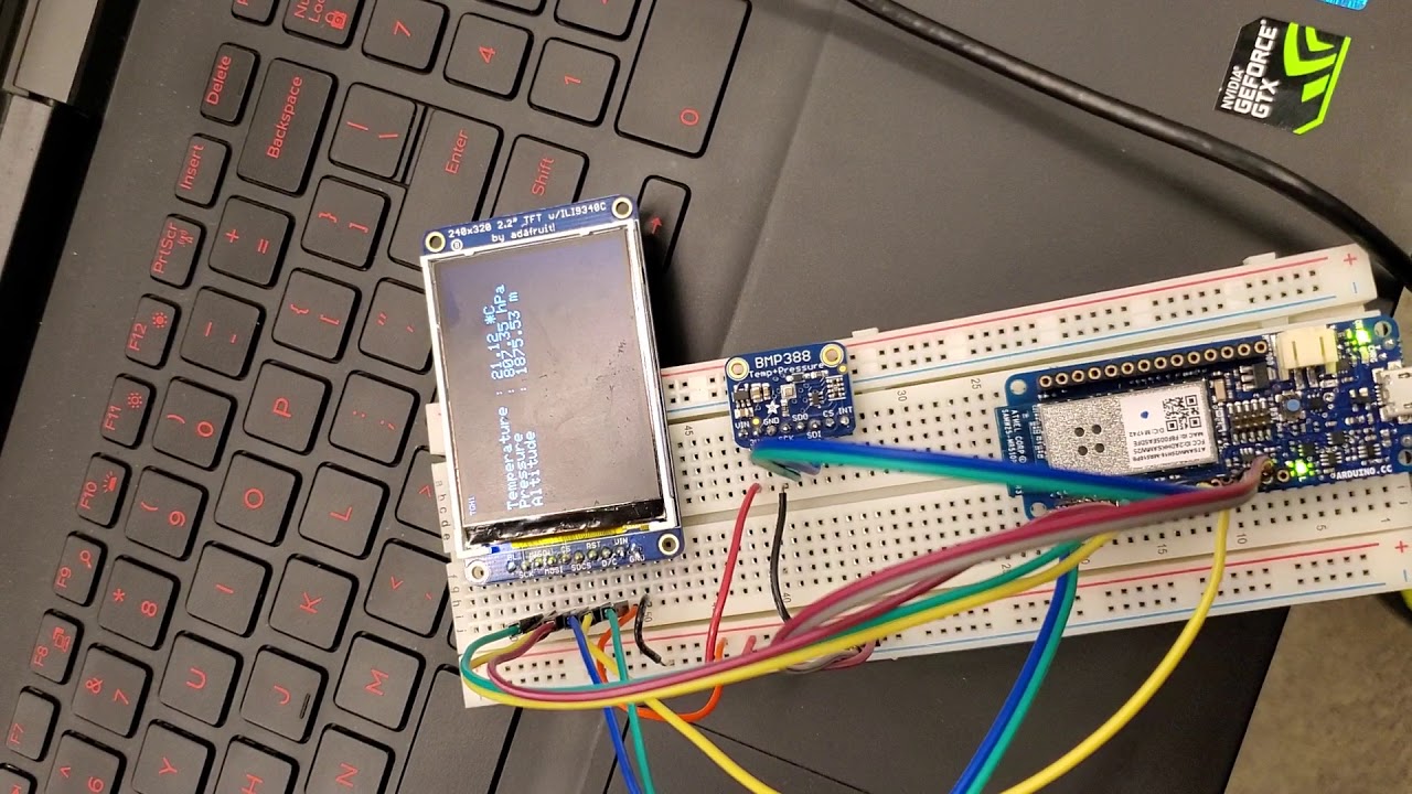 Custom Barometer using BMP388 Sensor - YouTube