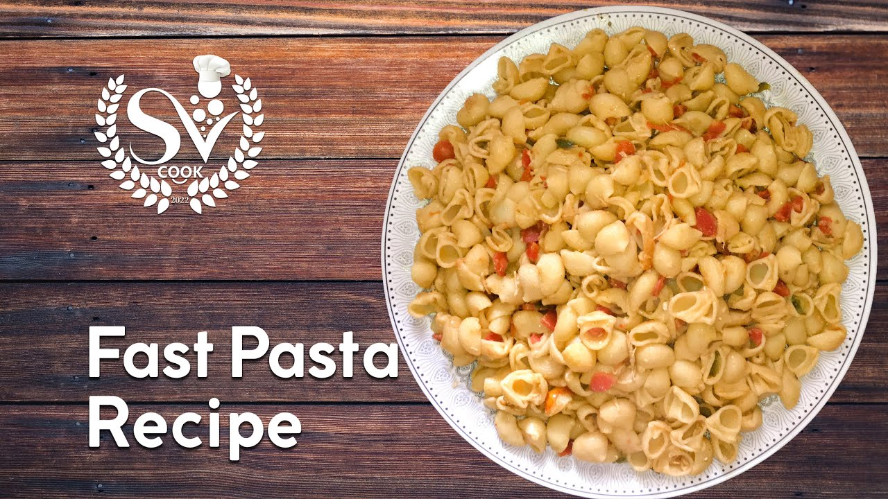 How to Cook Pasta Easy and Fast Cooking Recipe | SV Cook - YouTube