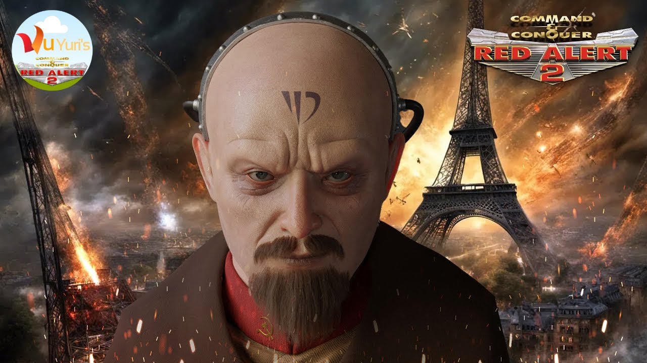 Red Alert 2 Yuri's Revenge | YURI 1vs7 Nato superweapons | America's City map | RA2 Gameplay ...