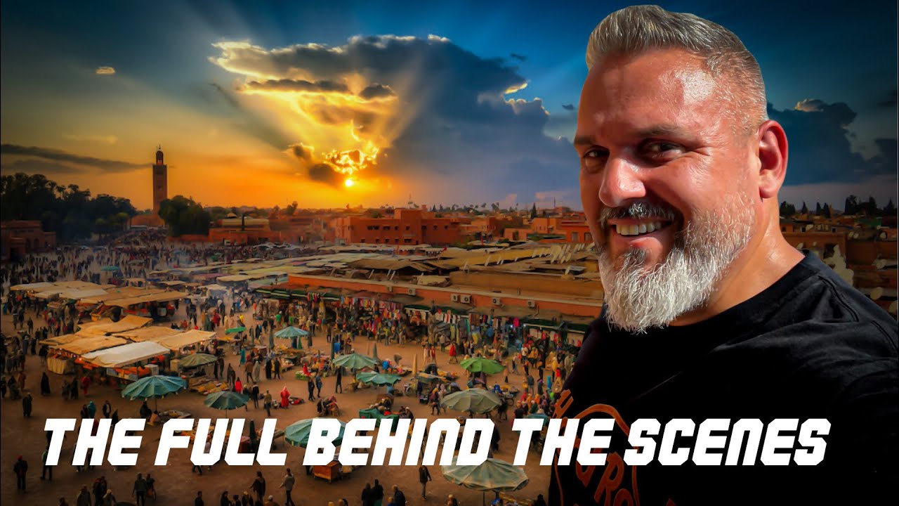 The FULL ABANDONED car road trip BTS Marrakesh, Morocco - YouTube