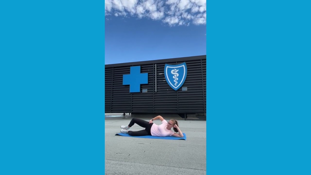 Hip Mobility: Clam Shell Stretch - YouTube