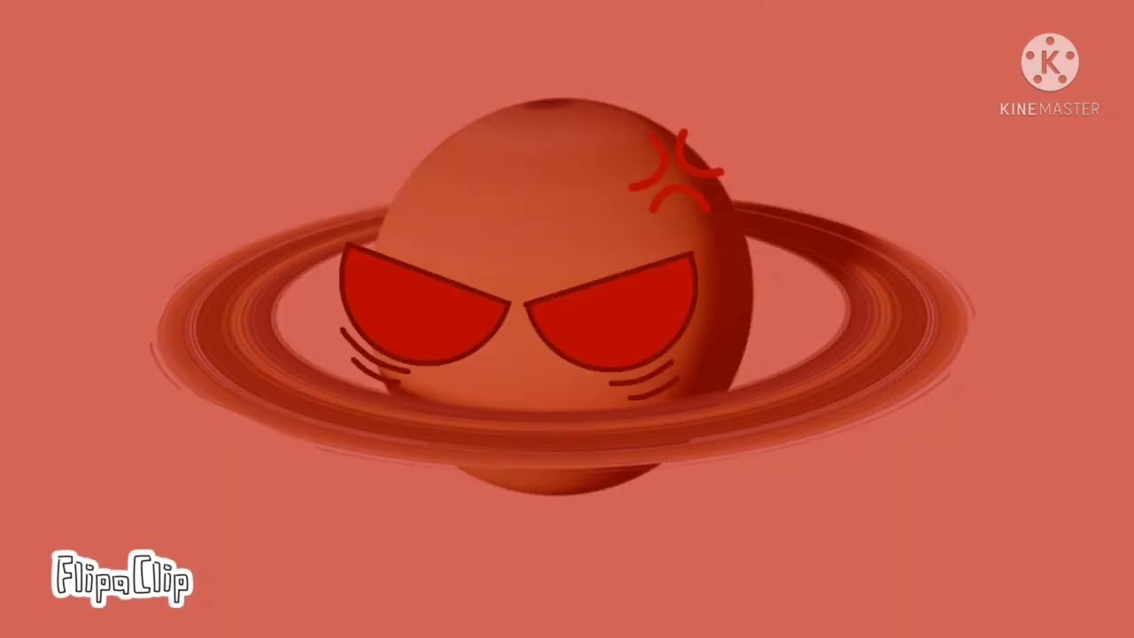 Saturn becoming Angry template by me - YouTube