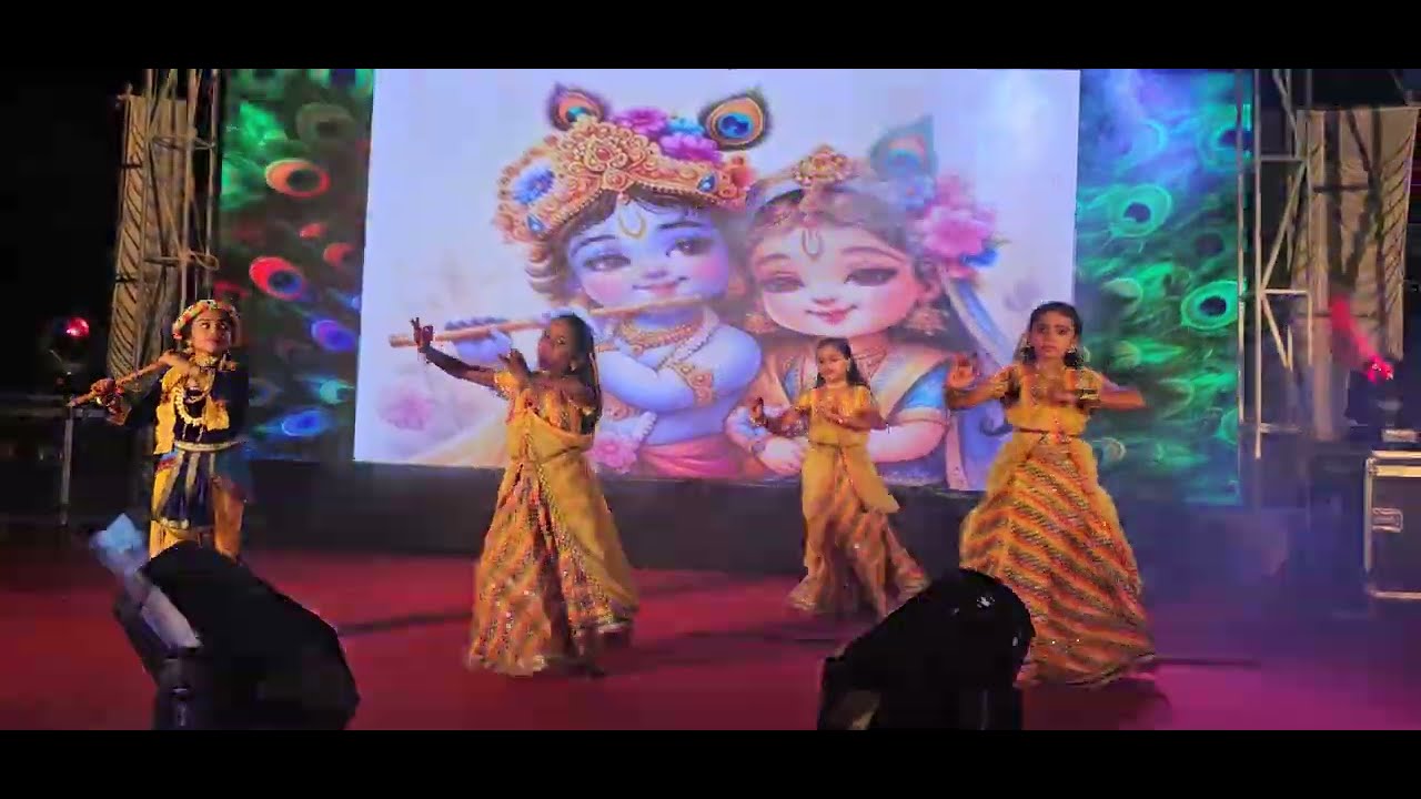 Mukundha mukundha | Group Dance | Annual Day 2024 | Sree Narayana Central School Kothapuram ...