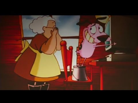 Muriel accidentally saw courage browser history - YouTube
