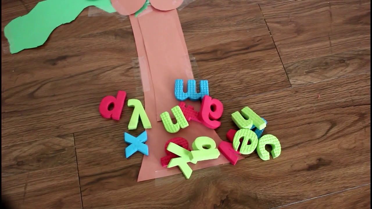 Easy Ways to Teach the Alphabet: DIY Games - YouTube