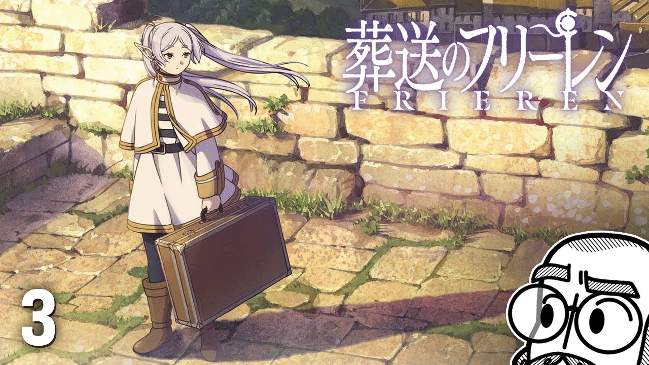 The show: BATTLE SAKUGA!!! Me: oooh saggy buildings! | Frieren ep 3 ...