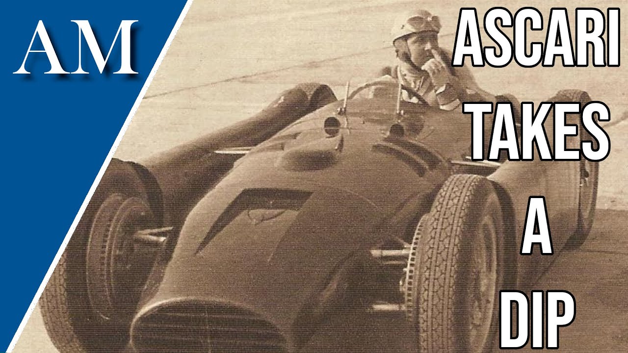 WHEN F1 DRIVERS GO SWIMMING! The Story of Alberto Ascari's 1955 Monaco ...