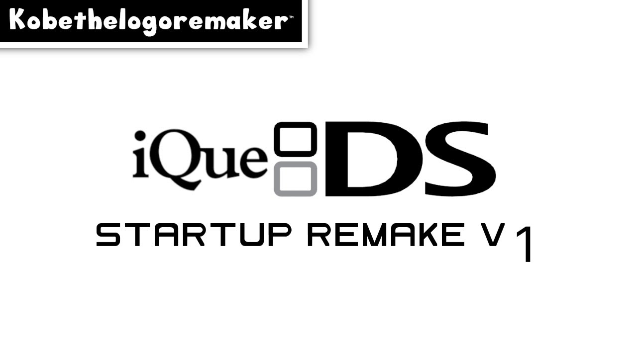 iQue DS Startup Remake V1 - YouTube