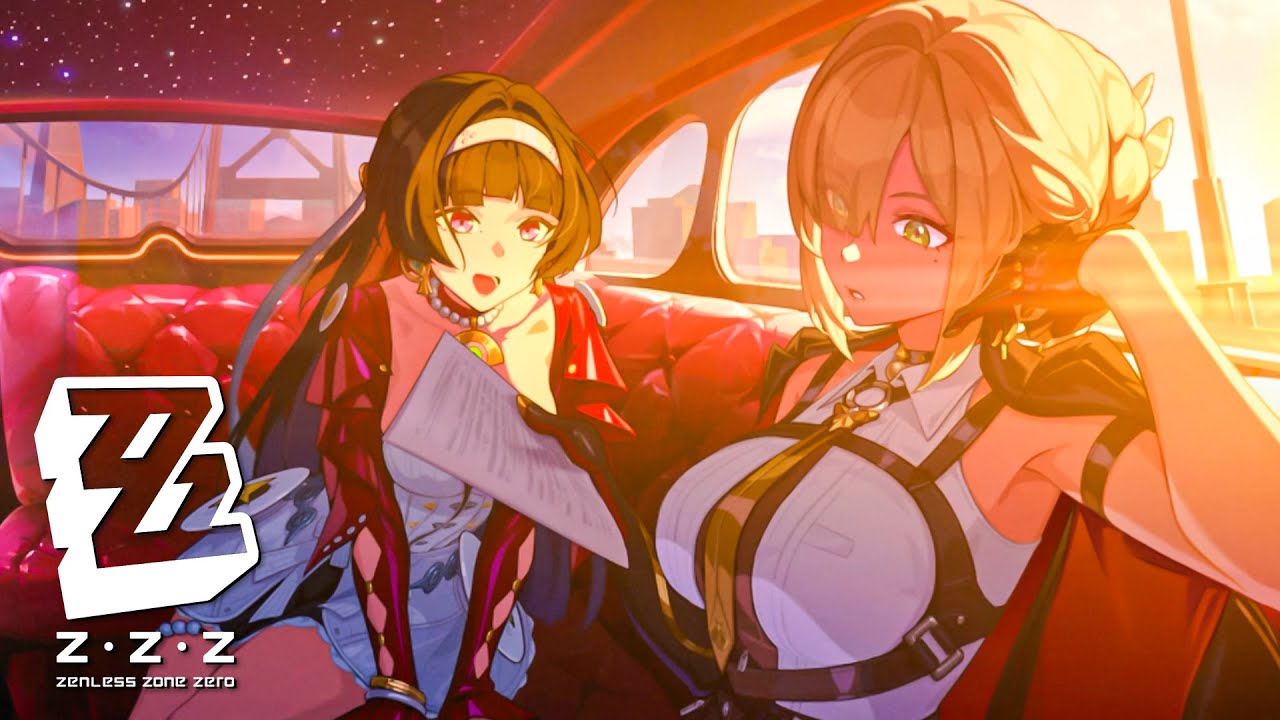 ASTRA YAO's Kiss & EVELYN Sings Cutscene Zenless Zone Zero 1.5 ZZZ Story Lore - YouTube