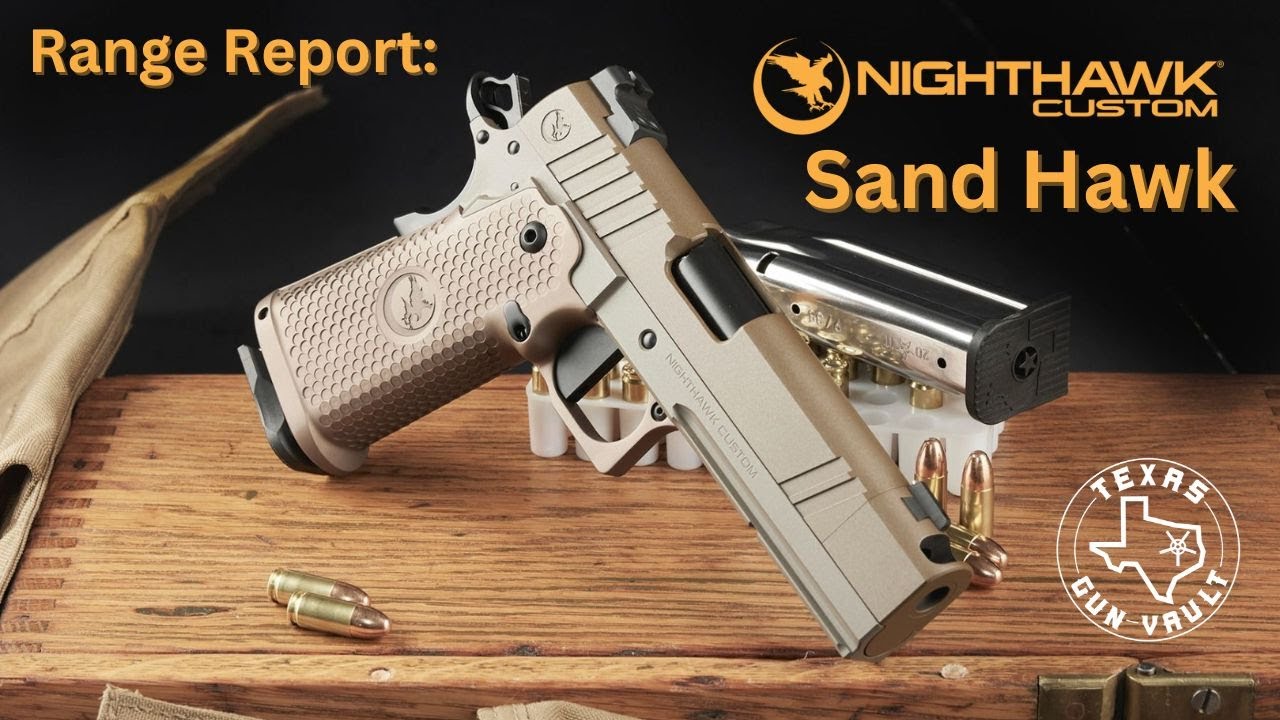 Range Report: Nighthawk Custom - Sandhawk (2011 Type Pistol) - YouTube