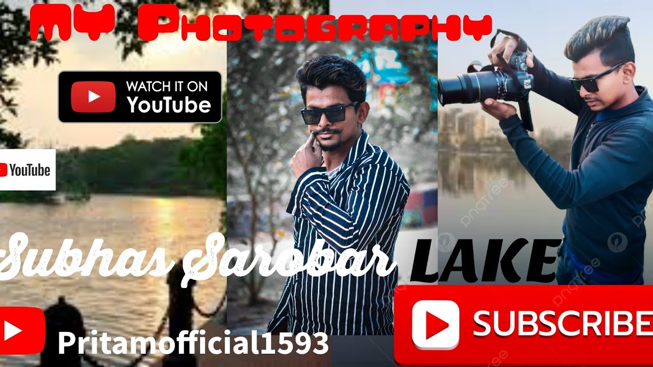 My photoshoot in Subhas sarobar lake #photography - YouTube
