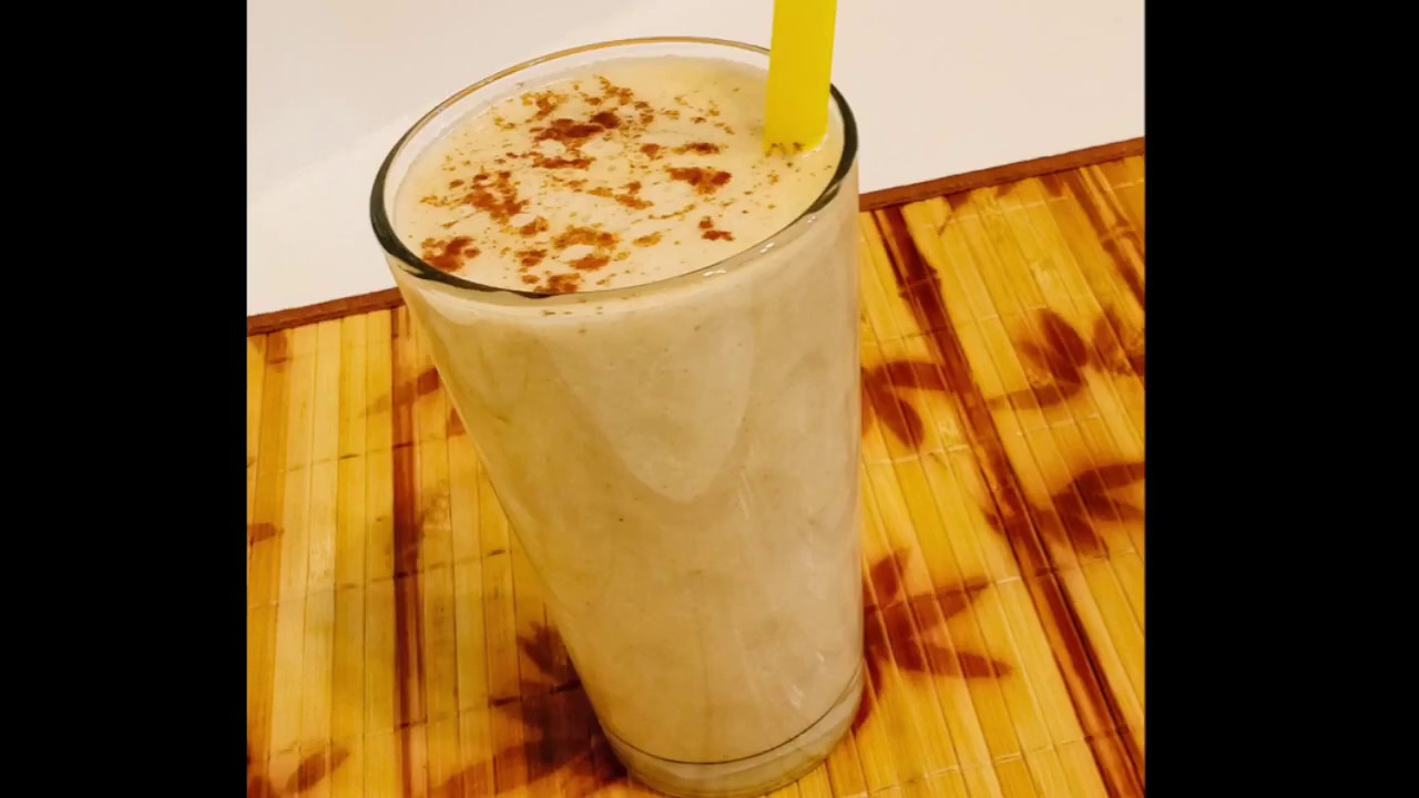 Dry Fruit Apple Milkshake | Healthy Drink - YouTube