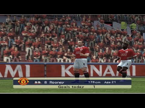 PS2 PES6 back to childhood | Manchester United vs Liverpool | Premier League 2006/2007