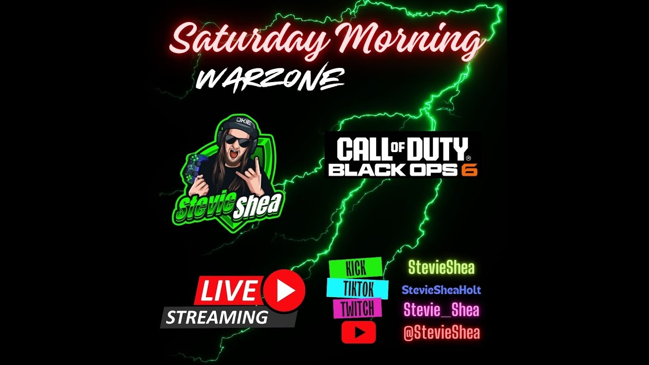 Saturday Morning! COD Warzone - YouTube
