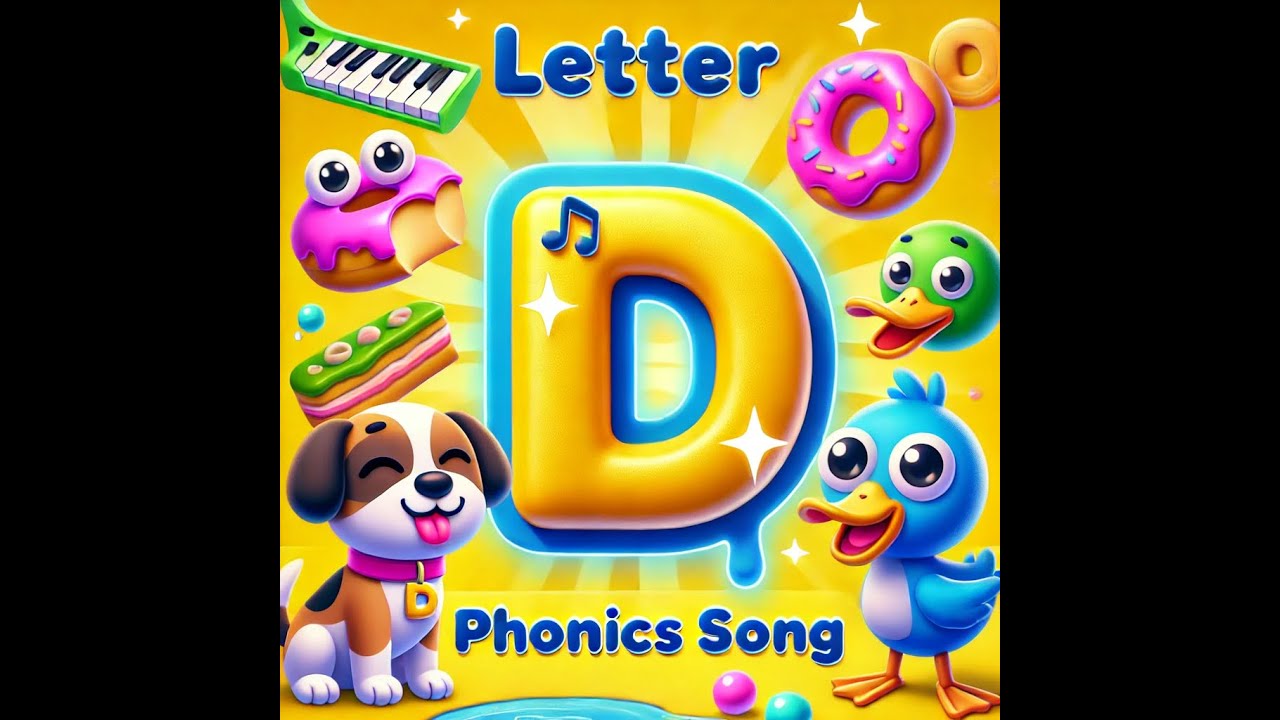 Letter D | Learn the Letter D Sound | Phonics for Kids | ABC Alphabet ...