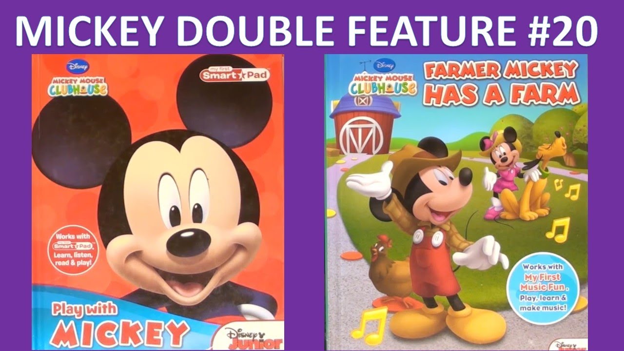 Mickey Double Feature #20 PLAY WITH MICKEY & FARMER MICKEY HAS A FARM ...