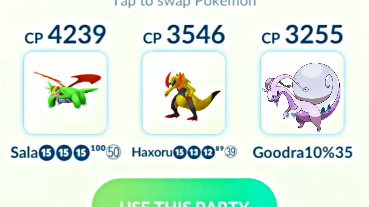 Rare Non-Legendary DRAGONS in Pokemon Go - YouTube