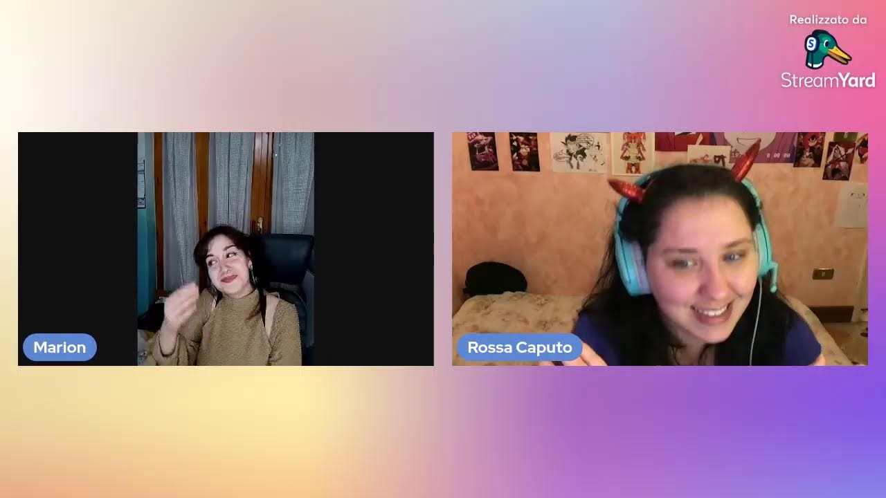 LIVE CON ROSSA CAPUTO # CHARLIE #HAZBINHOTEL - YouTube