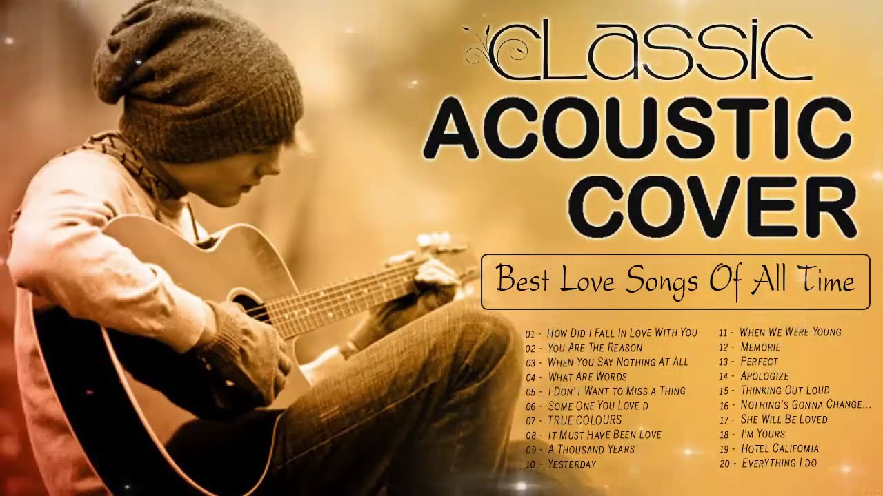 Best English Acoustic Cover Of Popular Songs Medley Ballad Classic ...