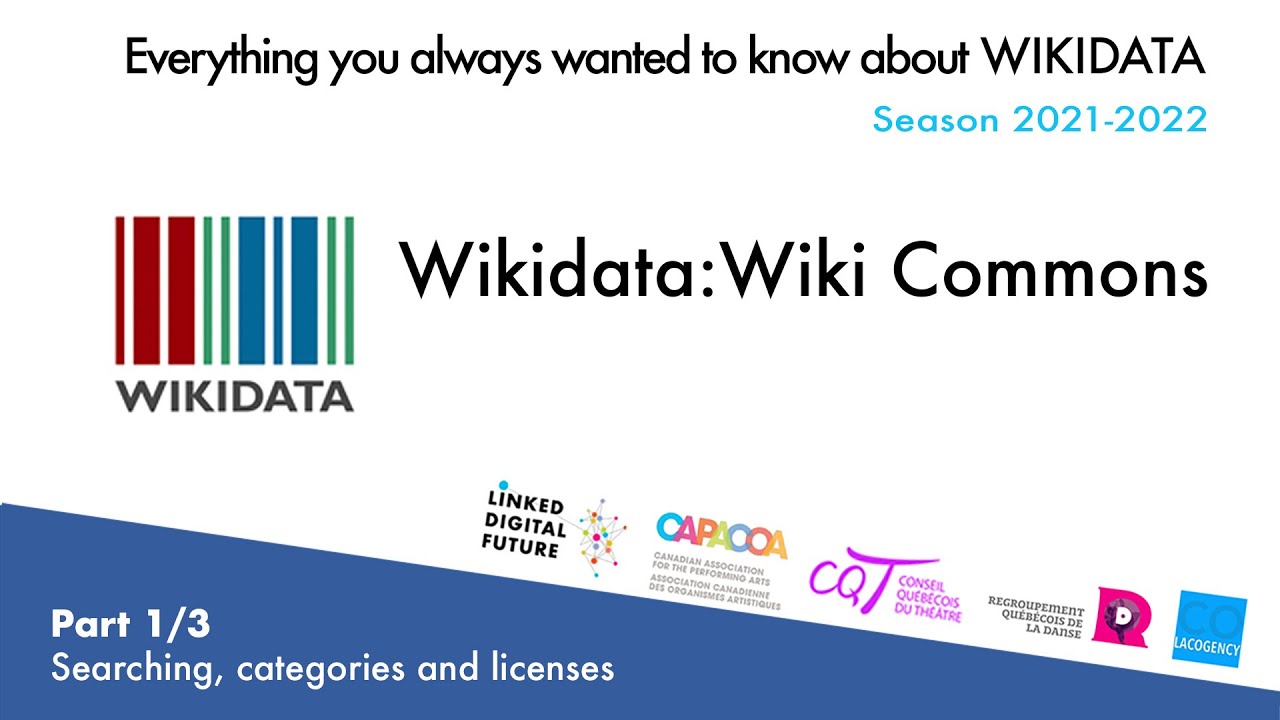 Wikidata: Wiki Commons (1of3) - YouTube