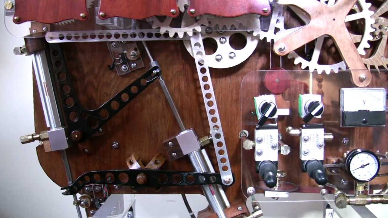 Pneumachron, the Air-driven Clock - YouTube