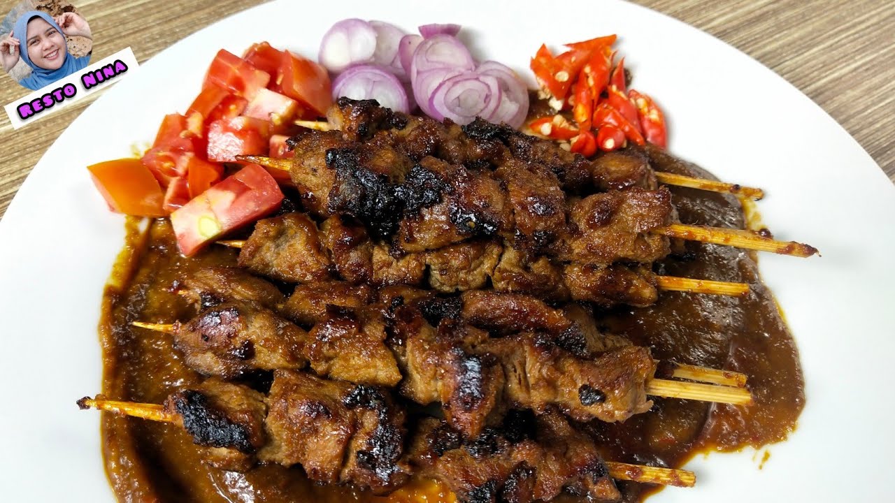 Sate Daging Bakar Teflon resep simple 💞 - YouTube