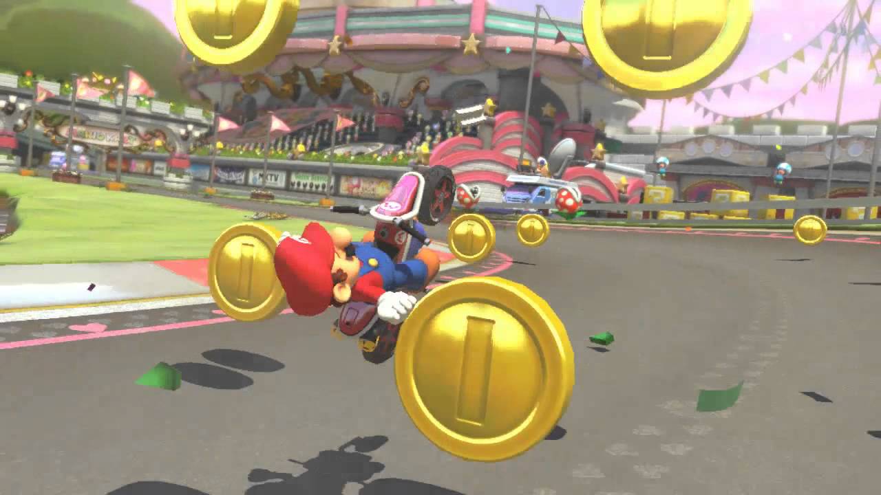Wii U - Mario Kart 8 - (N64) Royal Raceway - YouTube