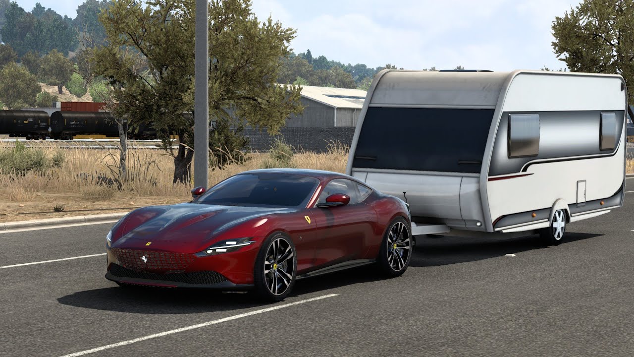 [ATS] Ferrari Roma 2021_Trailer Delivery - YouTube