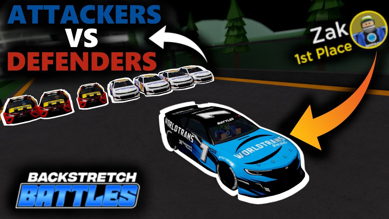 Attackers VS Defenders in Roblox Backstretch Battles! - YouTube
