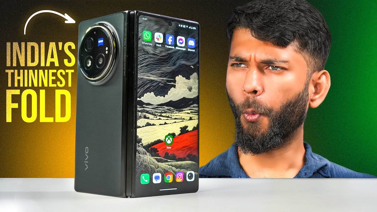 India's Thinnest Folding Phone Is Here! - Better than Samsung? - YouTube