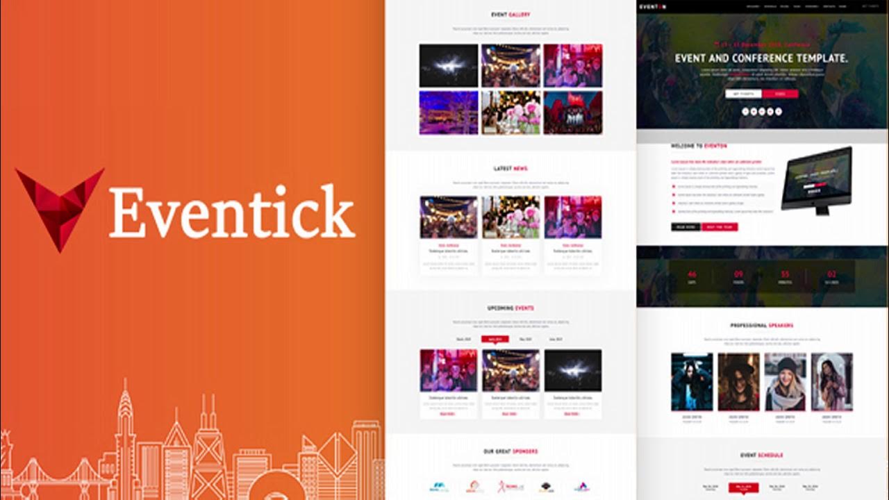 Eventick - Event & Conference HTML Template | Themeforest Website ...