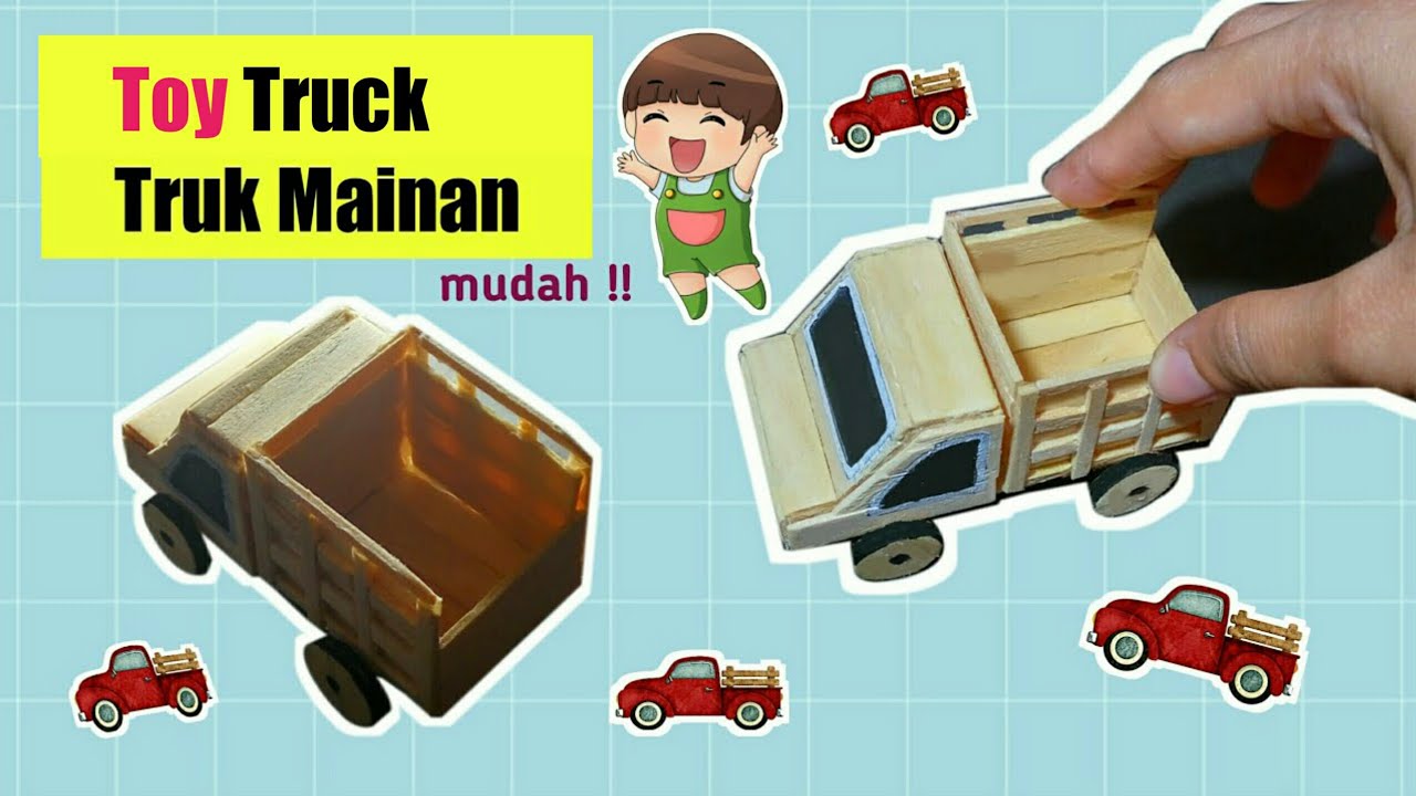 WOW !! Making Cool Toy Cars from Ice Cream Sticks - YouTube