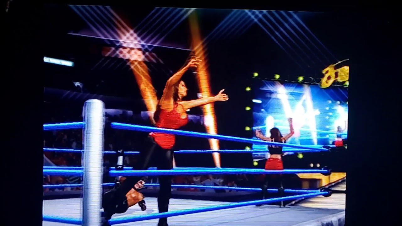 Rey Mysterio vs 3 Divas SVR 2008 - YouTube