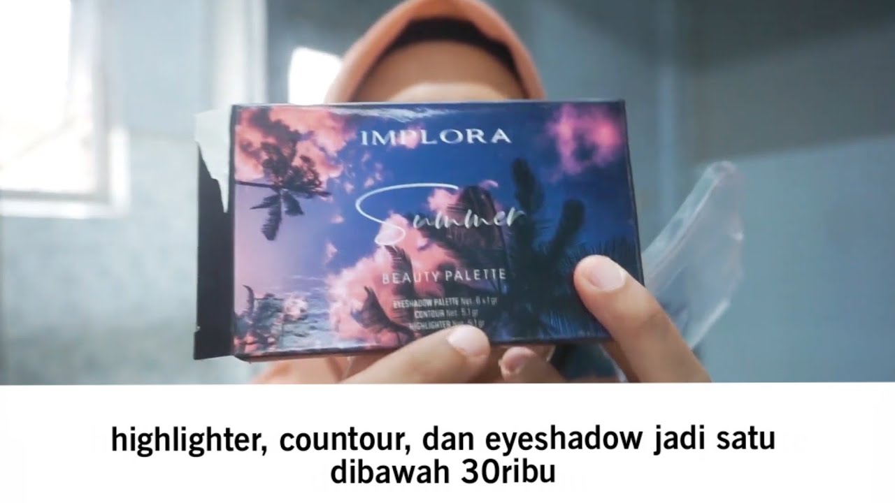 impolra summer beauty palette review di kulit sawo matang - YouTube