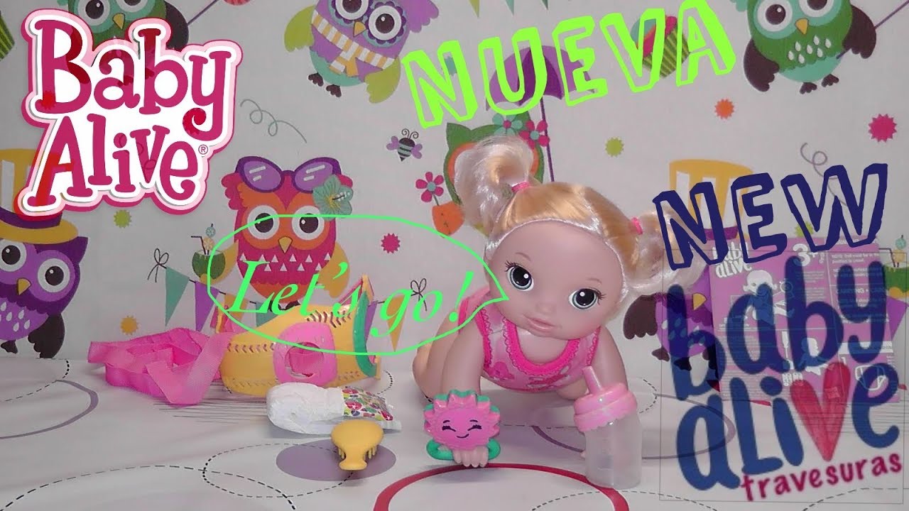 BABY ALIVE Go Bye-Bye Unboxing / Abriendo la caja de mi nueva Baby ...