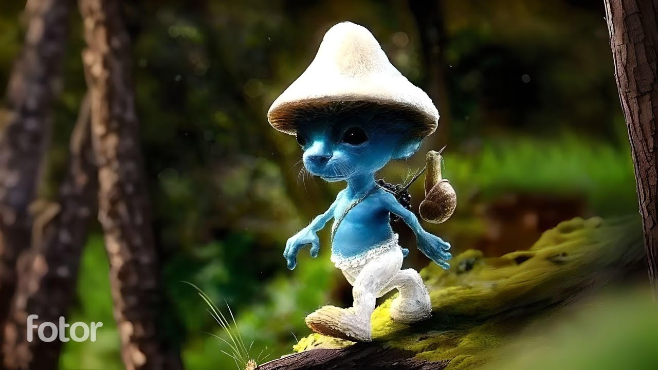 SMURF CAT MEME 1 HOUR - YouTube