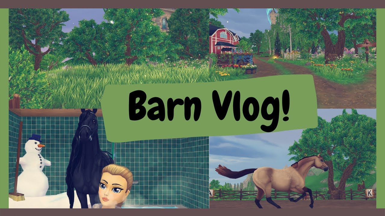 Barn vlog! ~ Star Stable RRP - YouTube