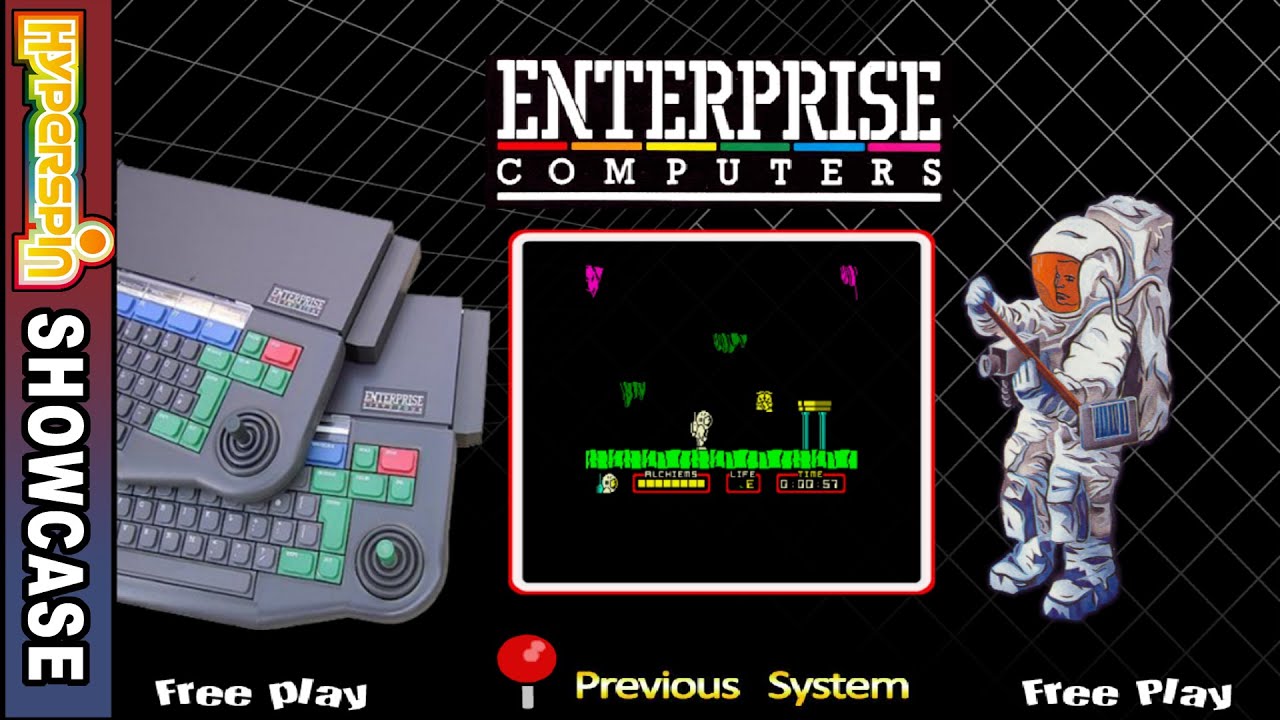 HyperSpin Showcase: Enterprise 64/128 (Commercially Released Games ...