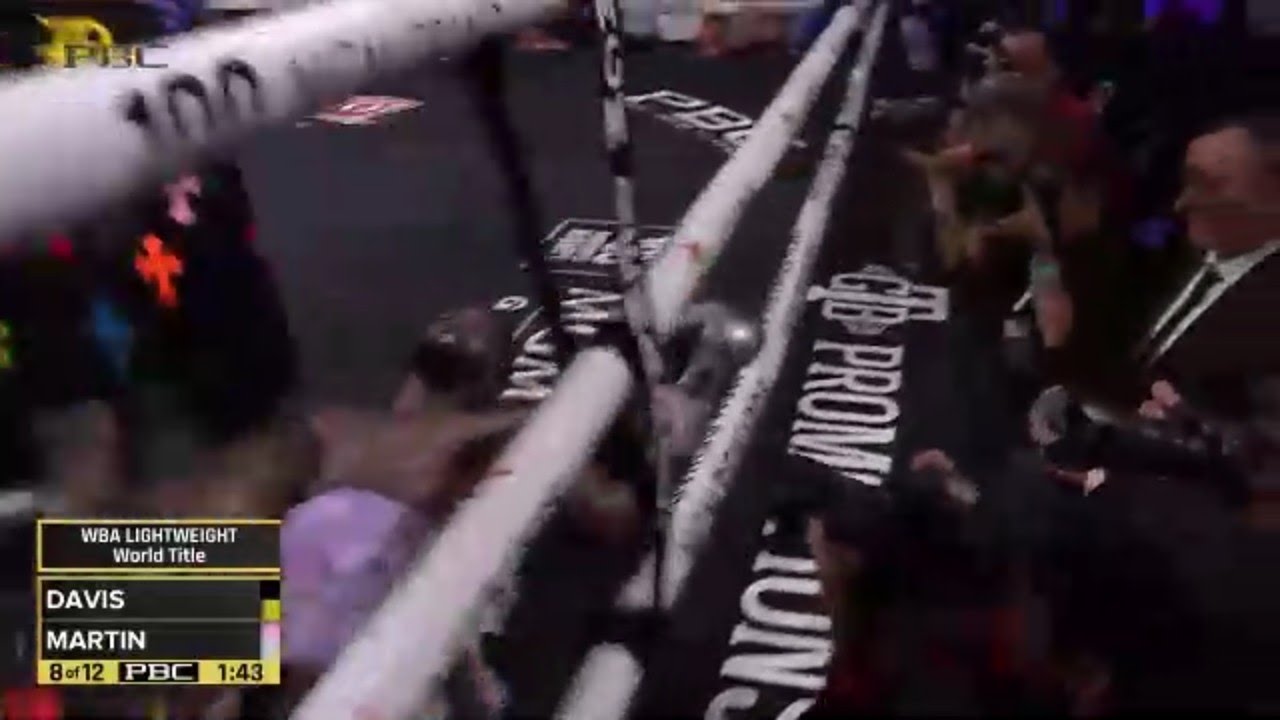 Gervonta "Tank" Davis Knocks Out Frank Martin In The 7th Round ...