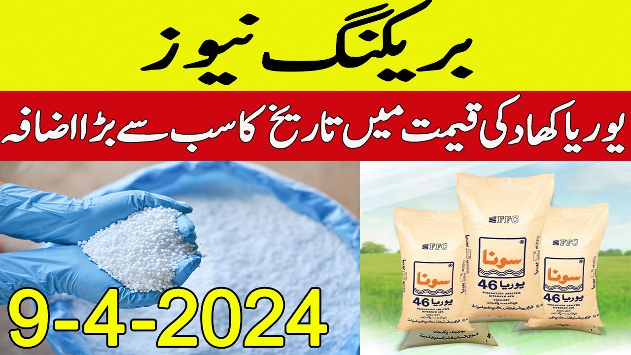 FFC Fertilizers new rates in Punjab 2024 Sona urea Khad price today ...