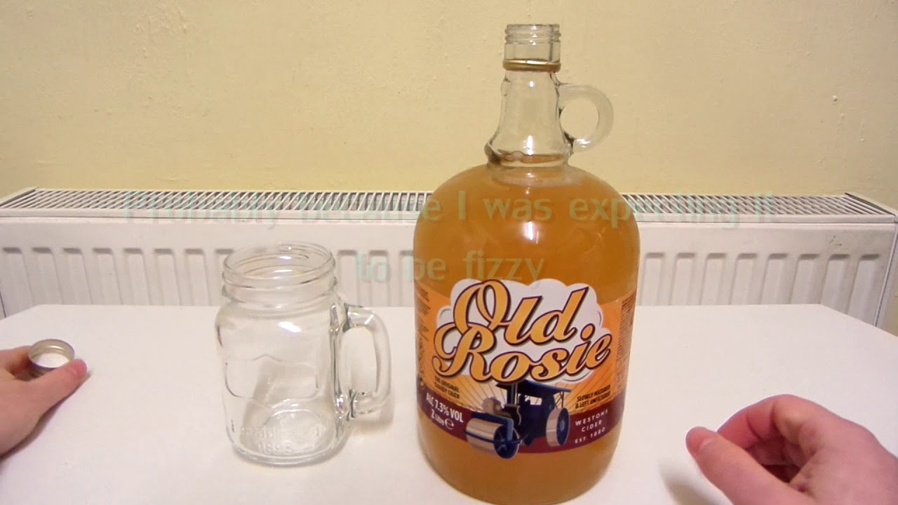 Old Rosie Cloudy Cider 7.3% Review - YouTube