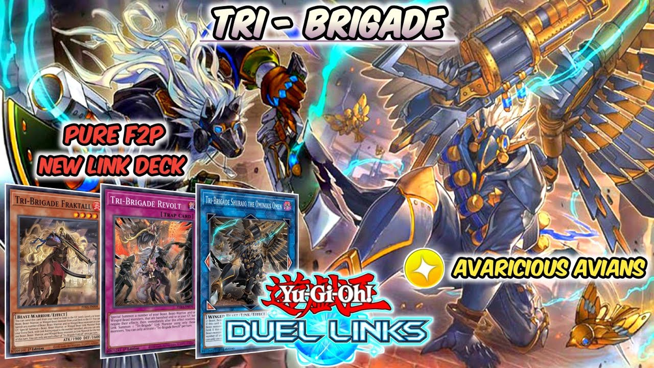 [F2P] TRI-BRIGADE New Deck | Link Summon From Material in Graveyard ...