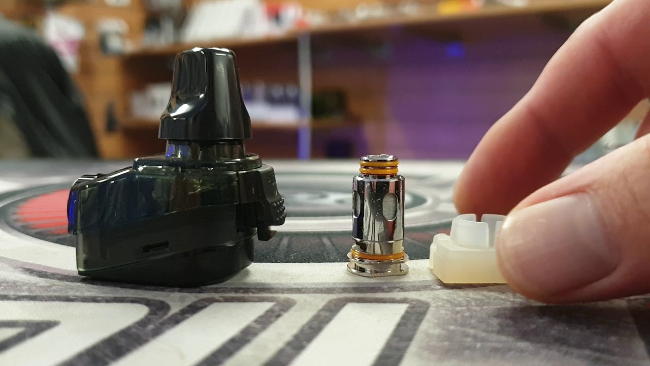 Geek vape Aegis boost pod system hack (holds more juice) - YouTube