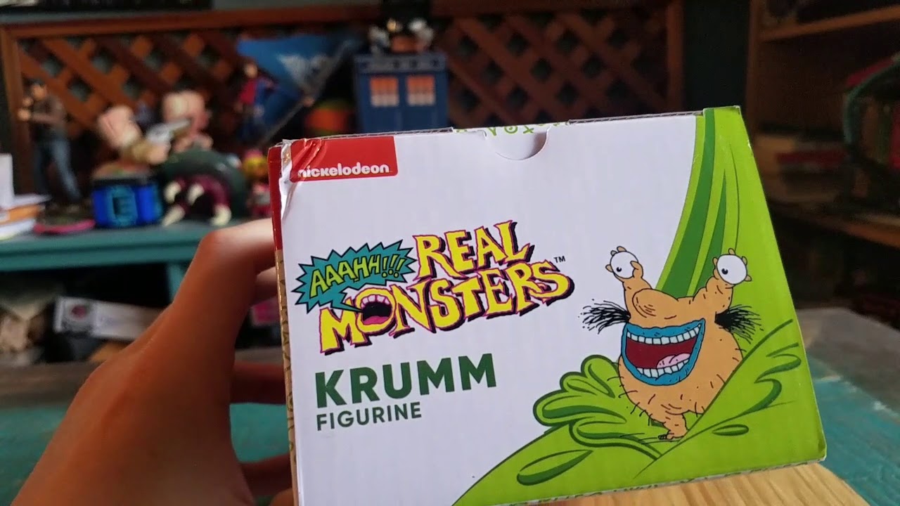 Krumm Eekeez Aaahh Real Monsters Resin Figure Review - YouTube