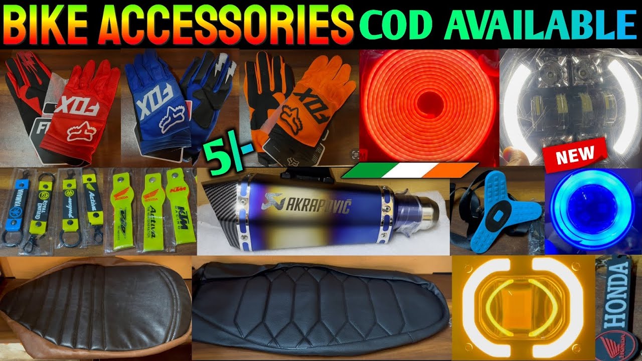 Bike Accessories 5/- | COD | All India Delivery 🇮🇳 | Karolbagh Bike ...