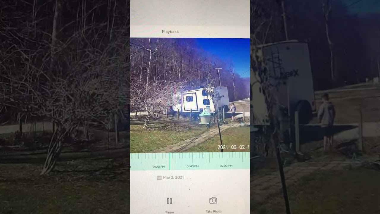 Backing a travel trailer fail - YouTube