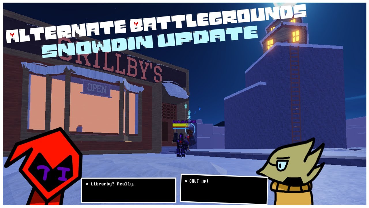 Snowdin Update "nerf update" on Alternate Battlegrounds - YouTube