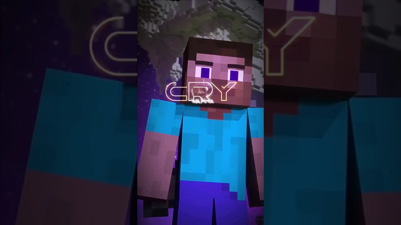 steve sad status #minecraft - YouTube
