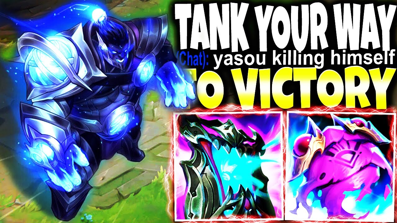 I Tank my Way To VICTORY with my Sion Build and outdamaged K'sante Top ...